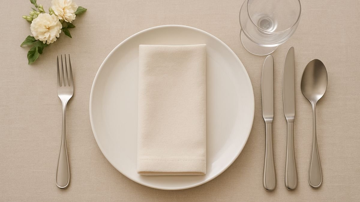 Como colocar talheres na mesa de forma correta - Ade Decore